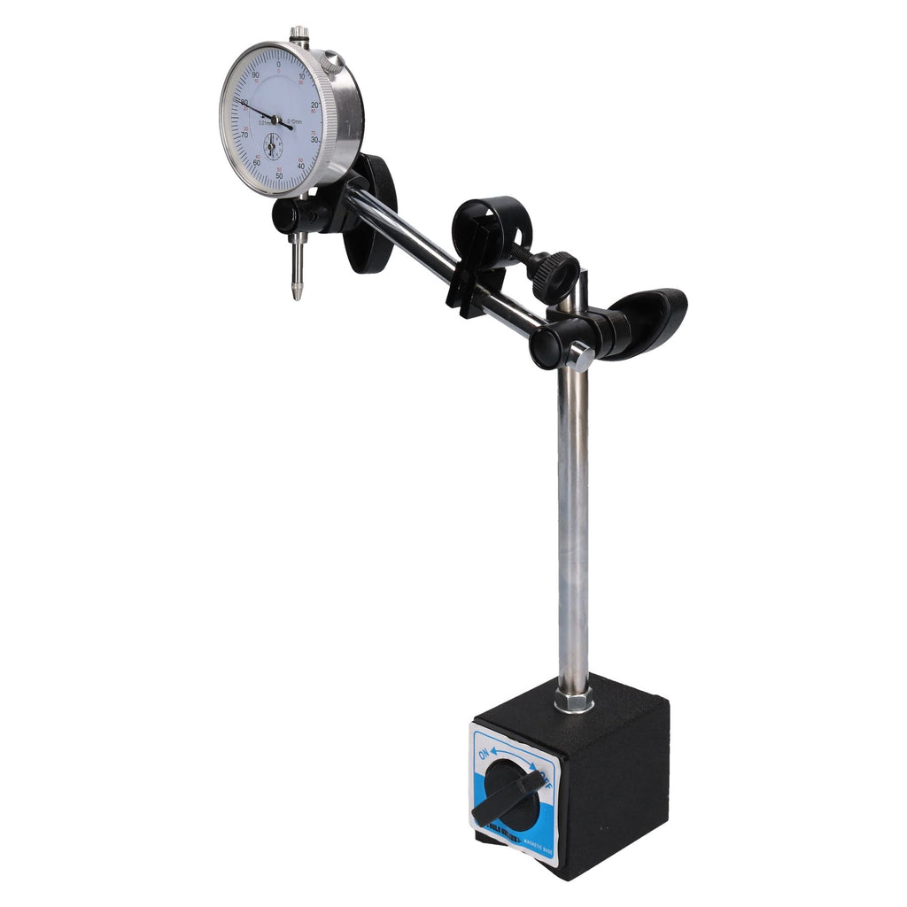 Dial test indicator DTI gauge & magnetic base stand clock gauge TDC TE ...