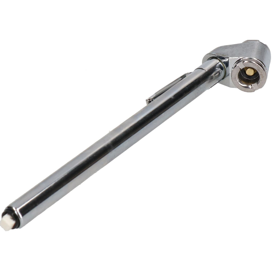 Dual Foot Tyre Pressure Gauge Push + Pull 10 - 120 PSI For Cars Bikes ...