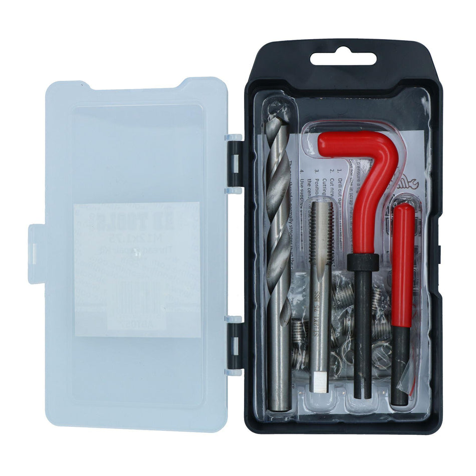 Thread repair kit / helicoil 25pc set damaged thread – AB Tools Online