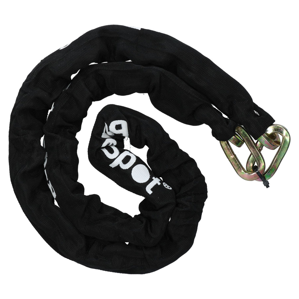 1.8 Metres x 10mm Square Link Heavy Duty Bike Security Chain with Nylo ...