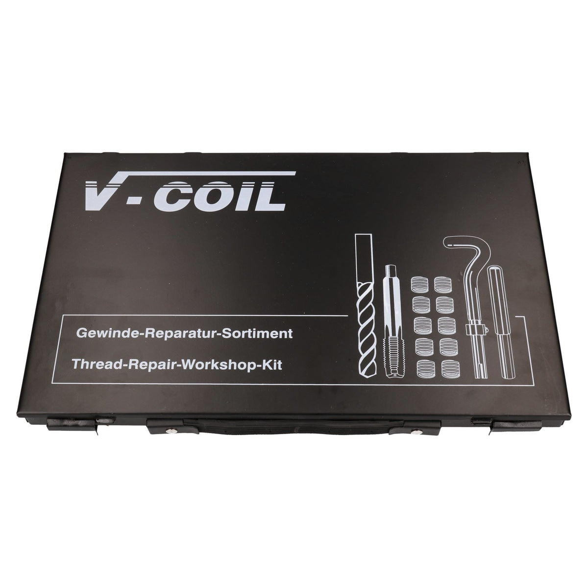 Whitworth V-Coil Thread Repair Cutter Kit Helicoil Damaged Threads 1/4 ...