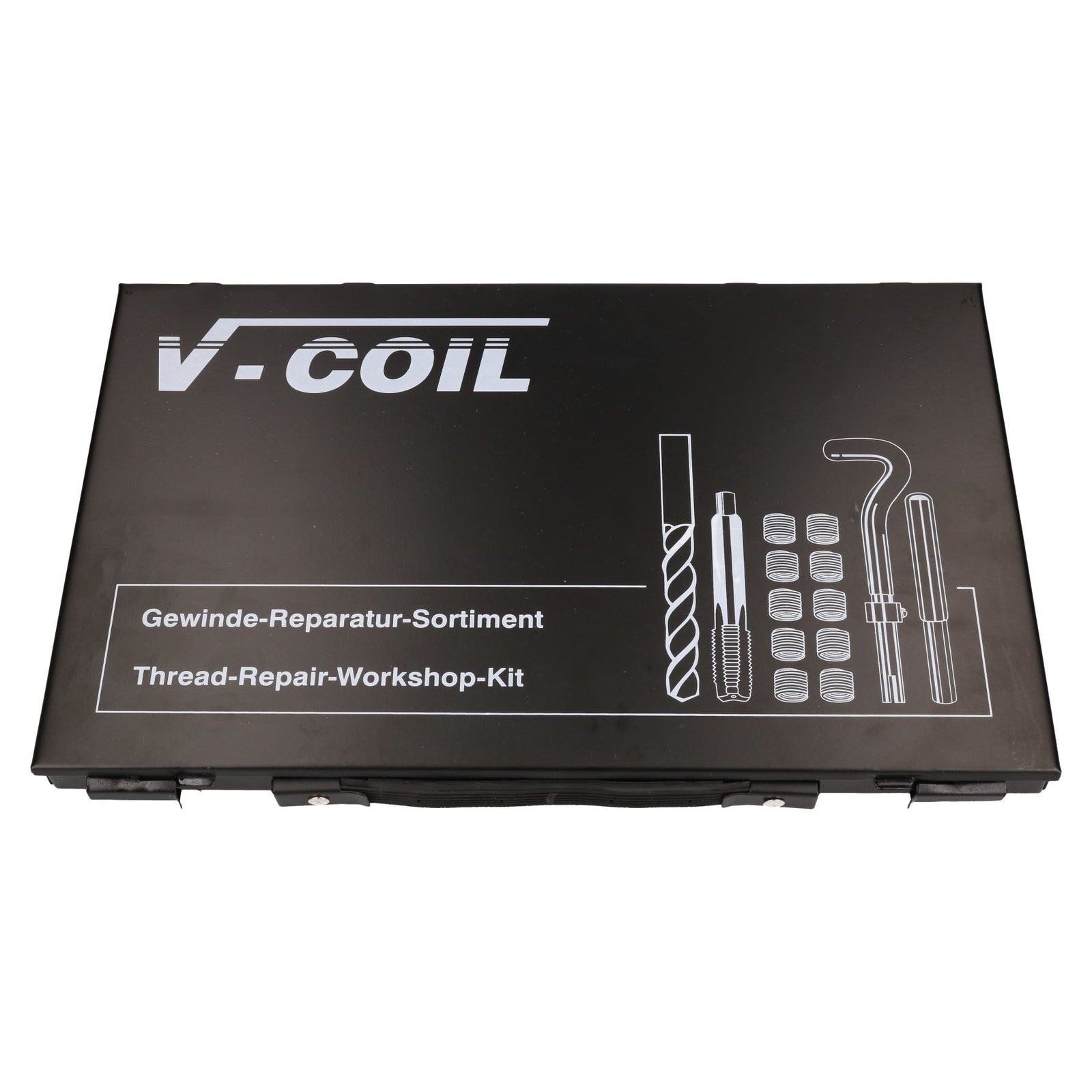 Whitworth V-Coil Thread Repair Cutter Kit Helicoil Damaged Threads 1/4 ...