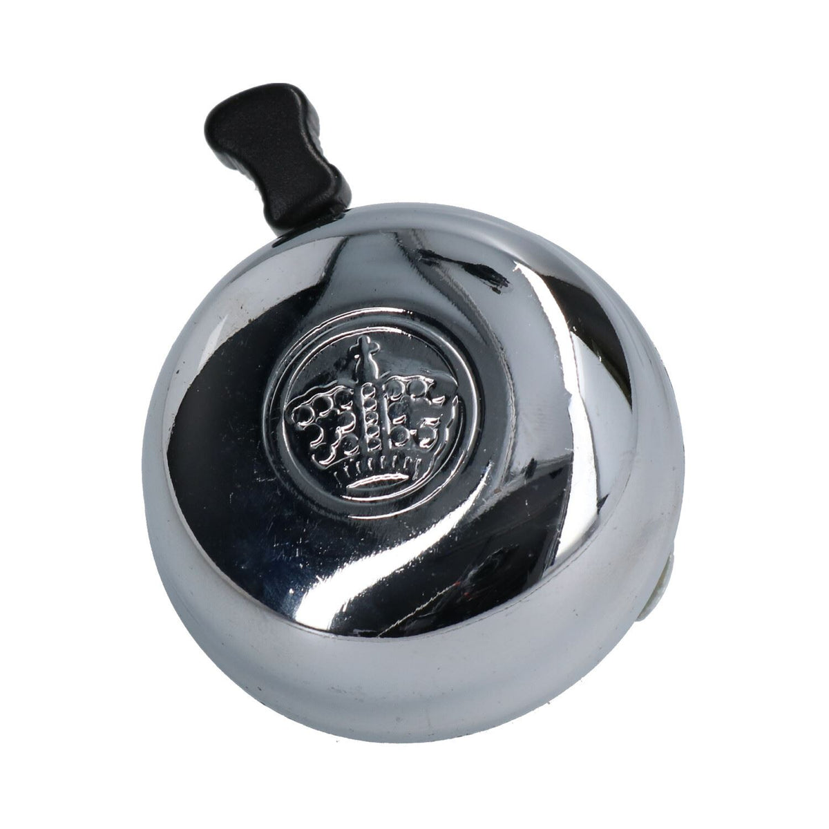 Traditional Crown Dinger Bell Bike Cycle Polished Chrome Finish Handle ...