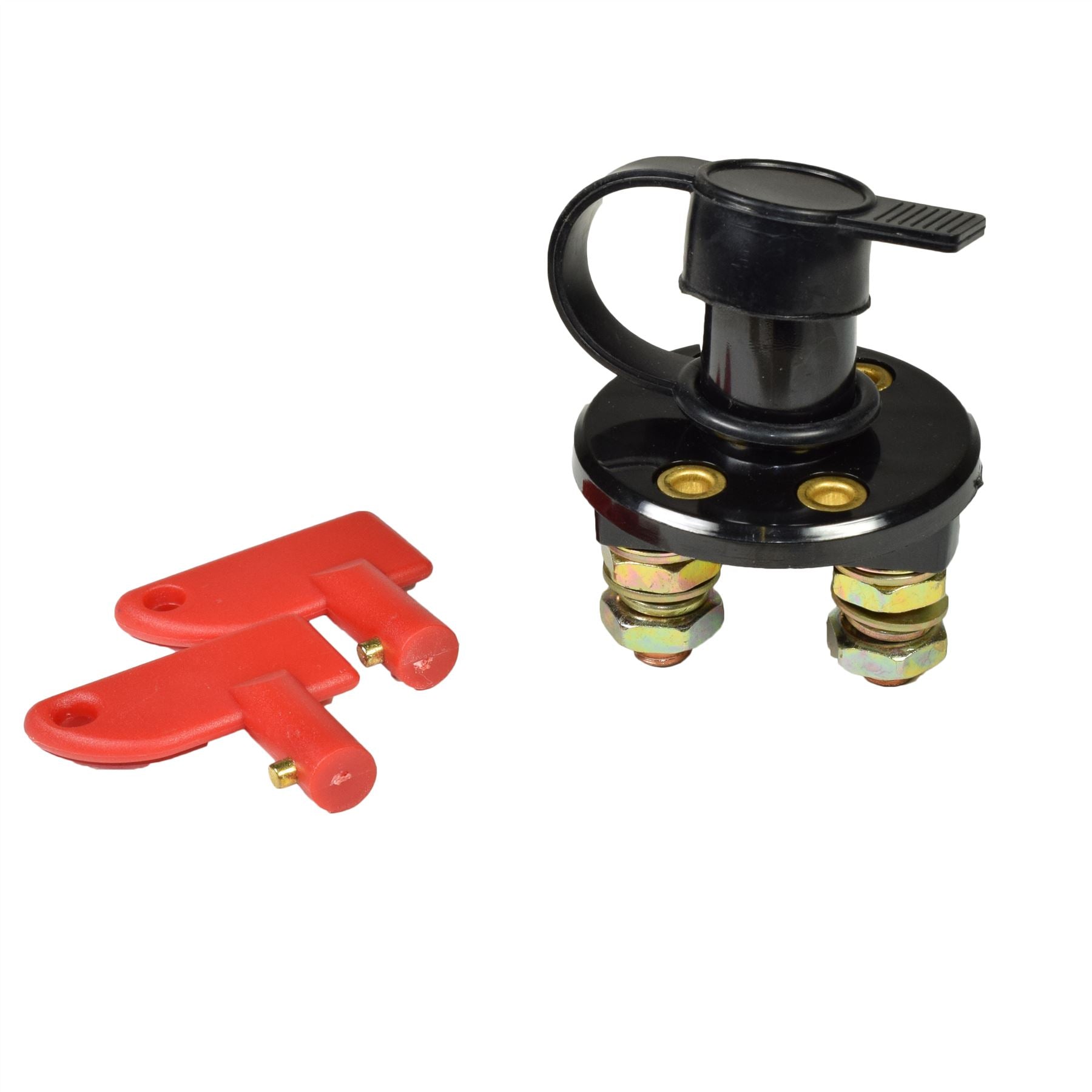 Heavy Duty Plastic Type Battery Isolator Switch / Key Cut Off Power Ki ...